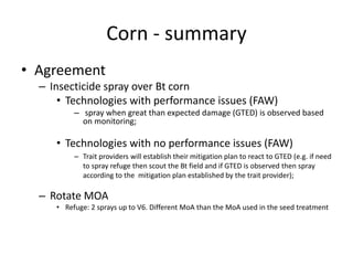 Corn - summary | PDF