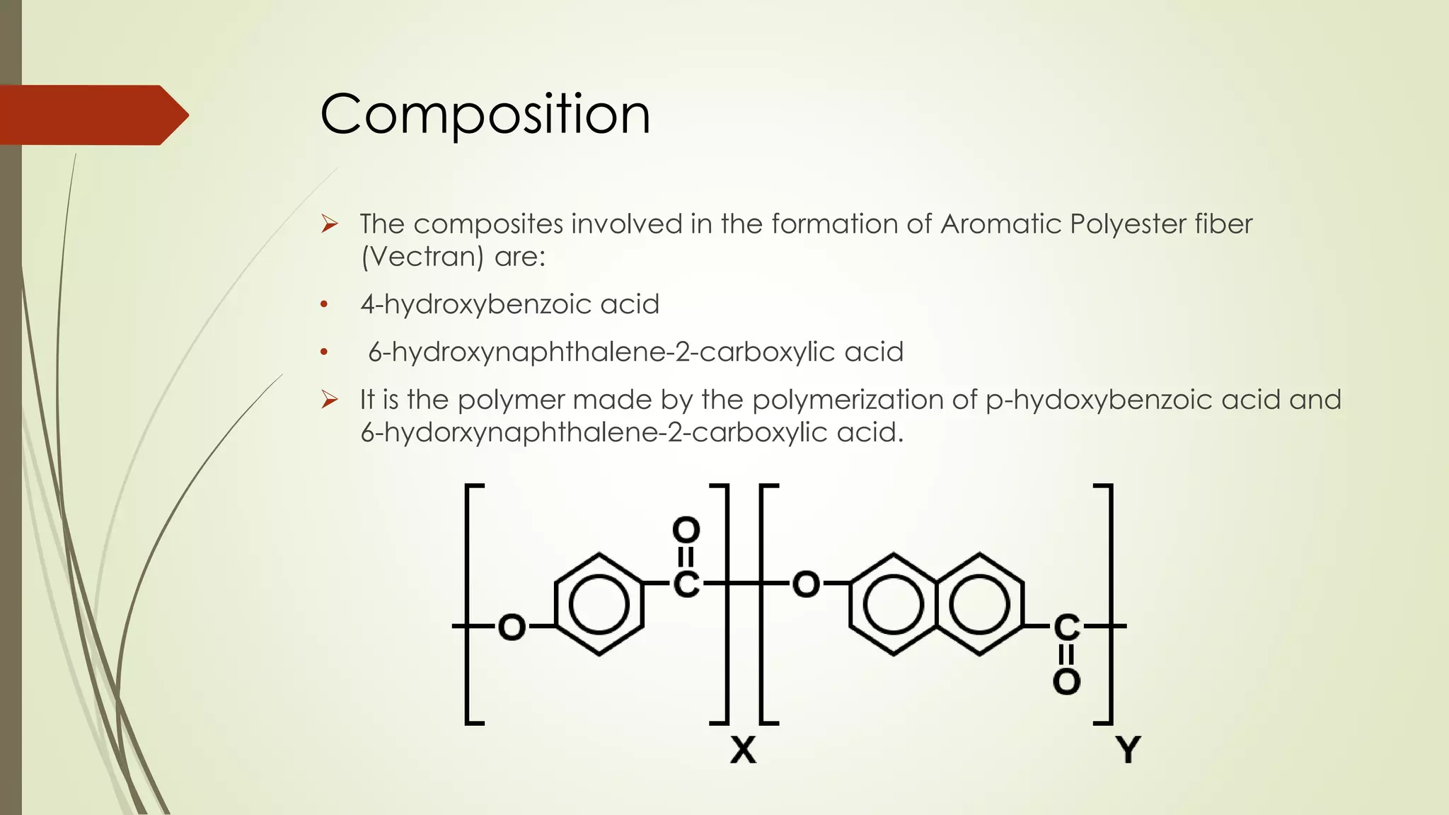Corn and Aromatic Polyester fibers | PPTX