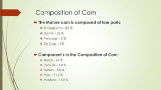 Corn and Aromatic Polyester fibers | PPTX