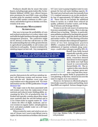 Sustainable Corn and Soybean Production | PDF | Agriculture | Industries
