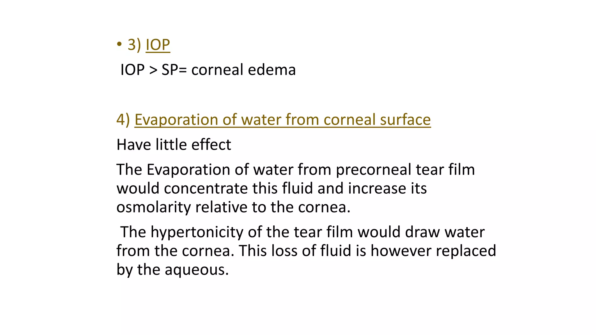 Cornea anatomy & physiology | PPTX
