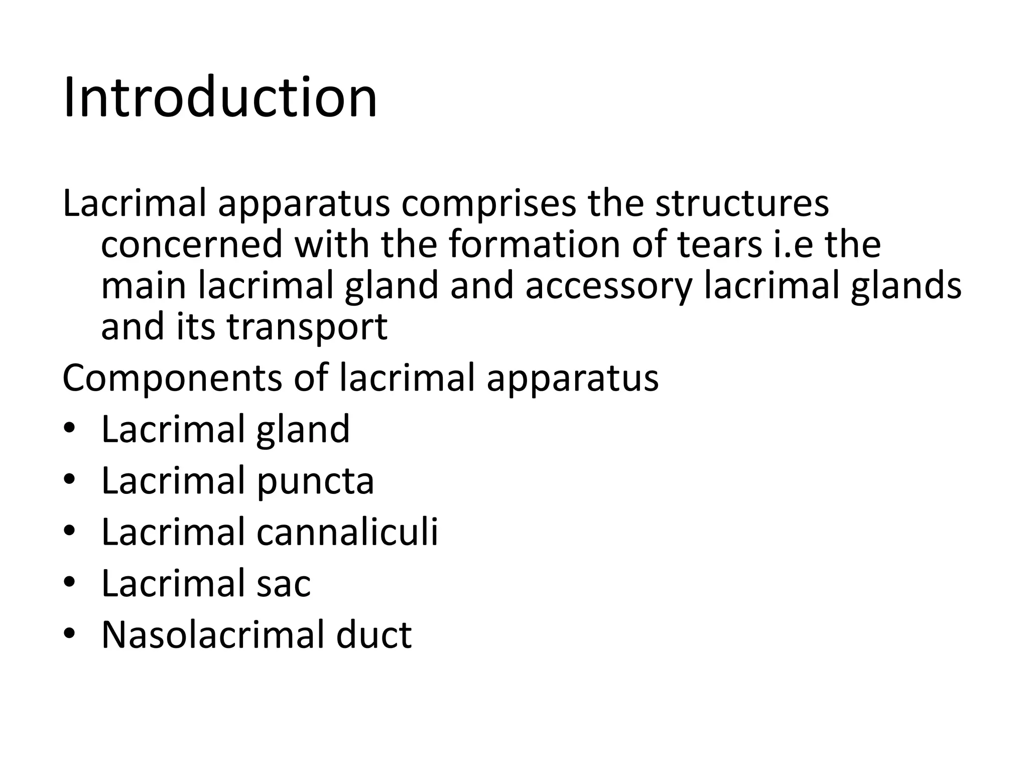 Anatomy of lacrimal apparatus and conjunctiva | PPTX