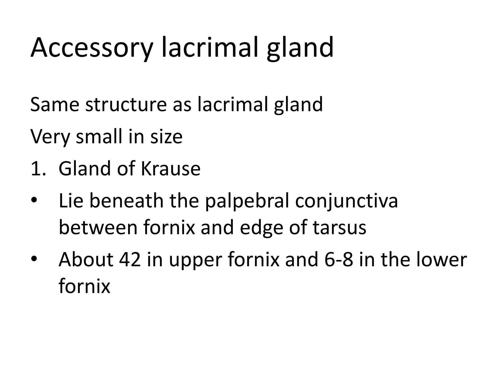 Anatomy of lacrimal apparatus and conjunctiva | PPTX