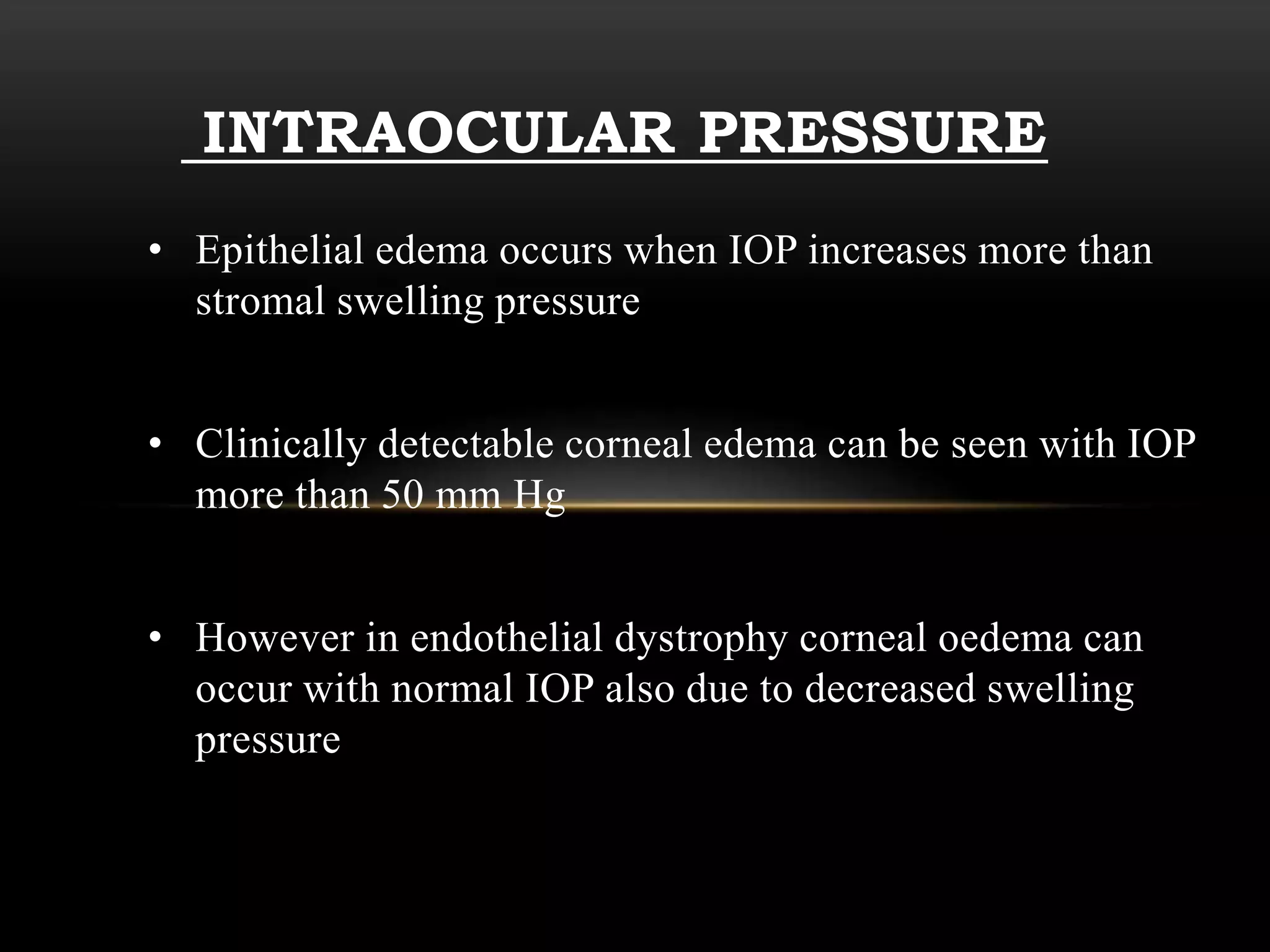 Corneal anatomy and physiology 2 | PPTX