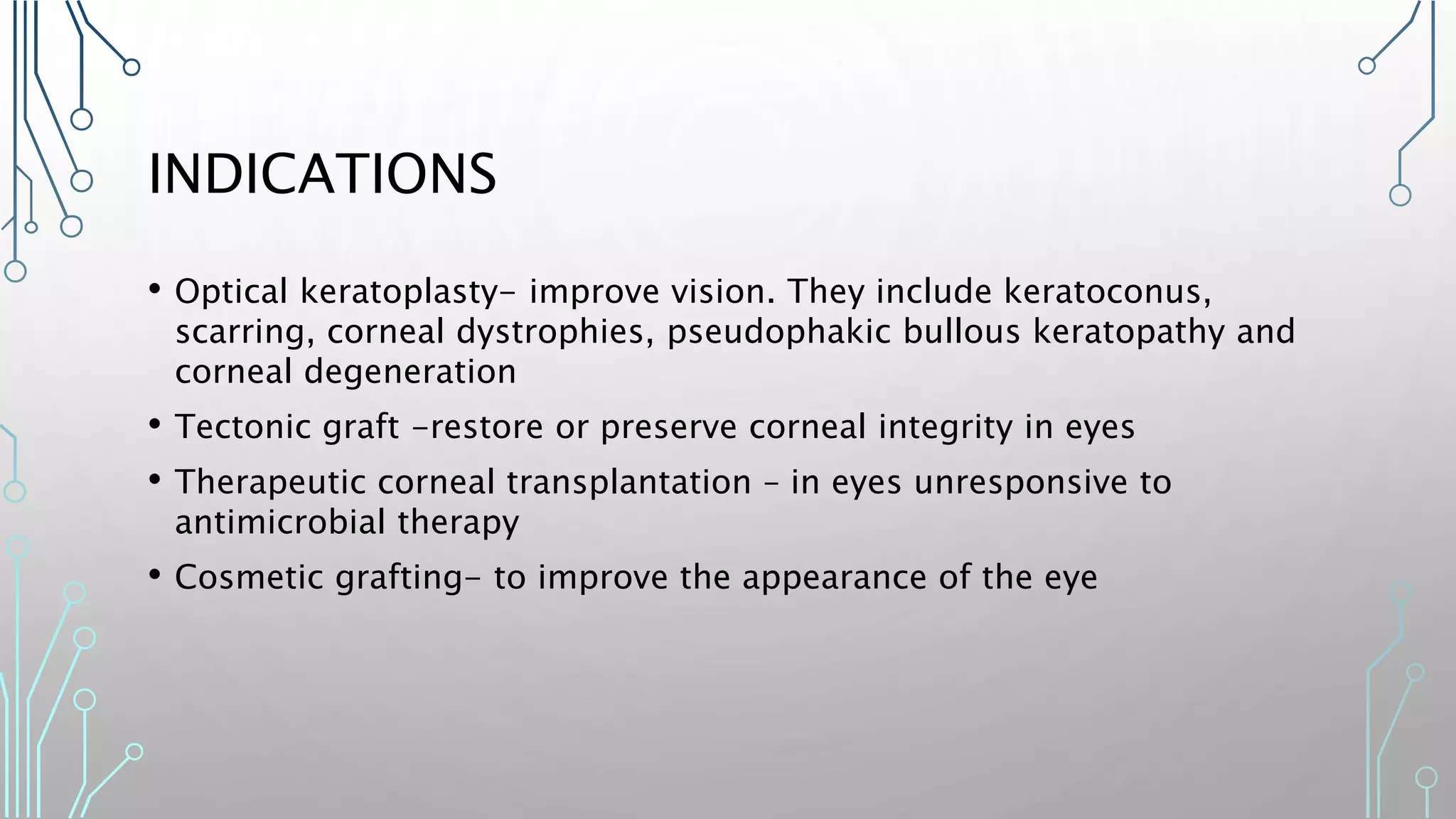 CORNEAL AND REFRACTIVE SURGERY | PPTX