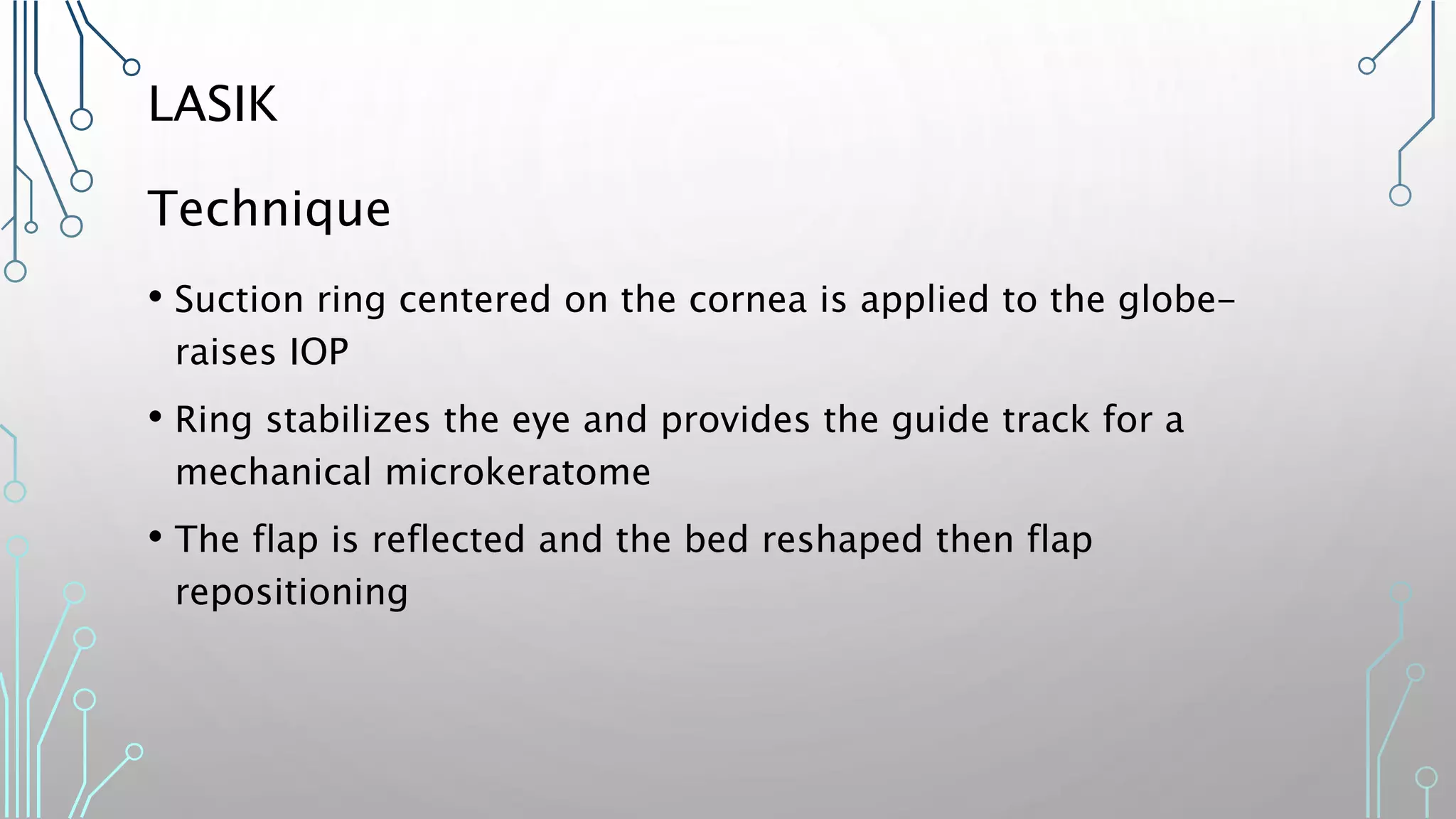 CORNEAL AND REFRACTIVE SURGERY | PPTX