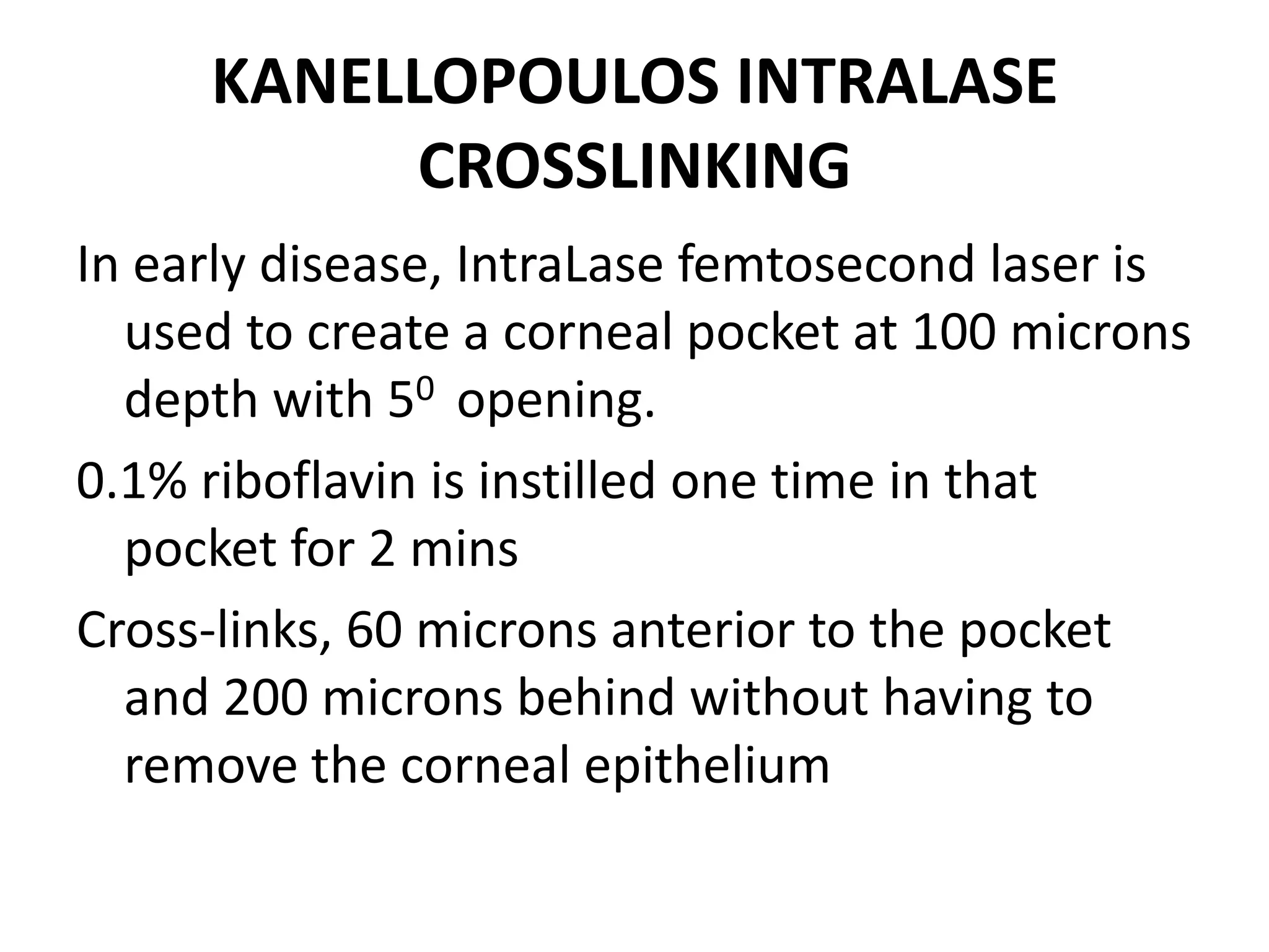 Corneal collagen cross linking | PPTX