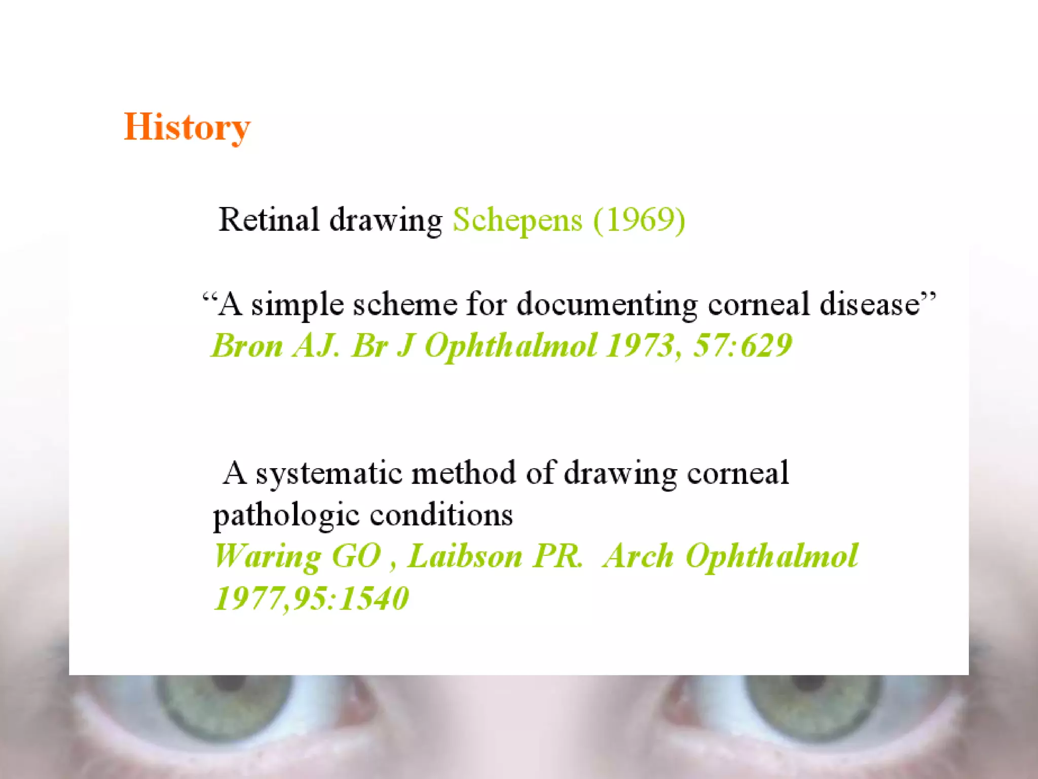 Eye colour coding | PPTX