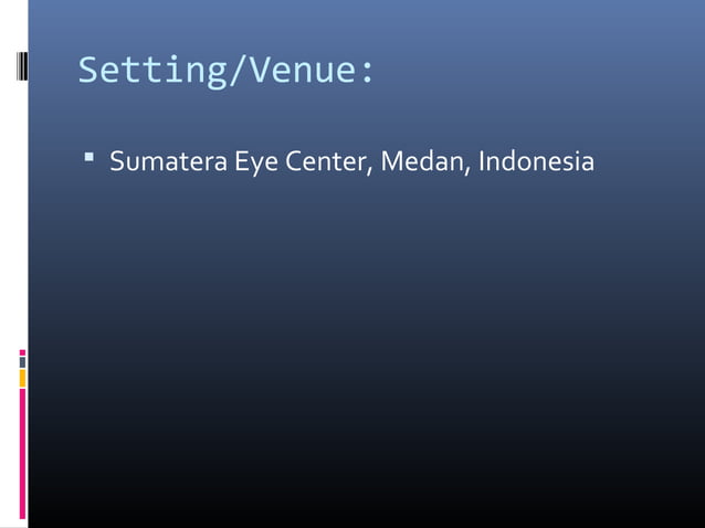 Gede Pardianto - Corneal cryo therapy for Descemetocele | PPT