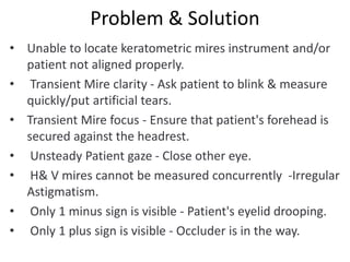 Corneal curvature | PPTX
