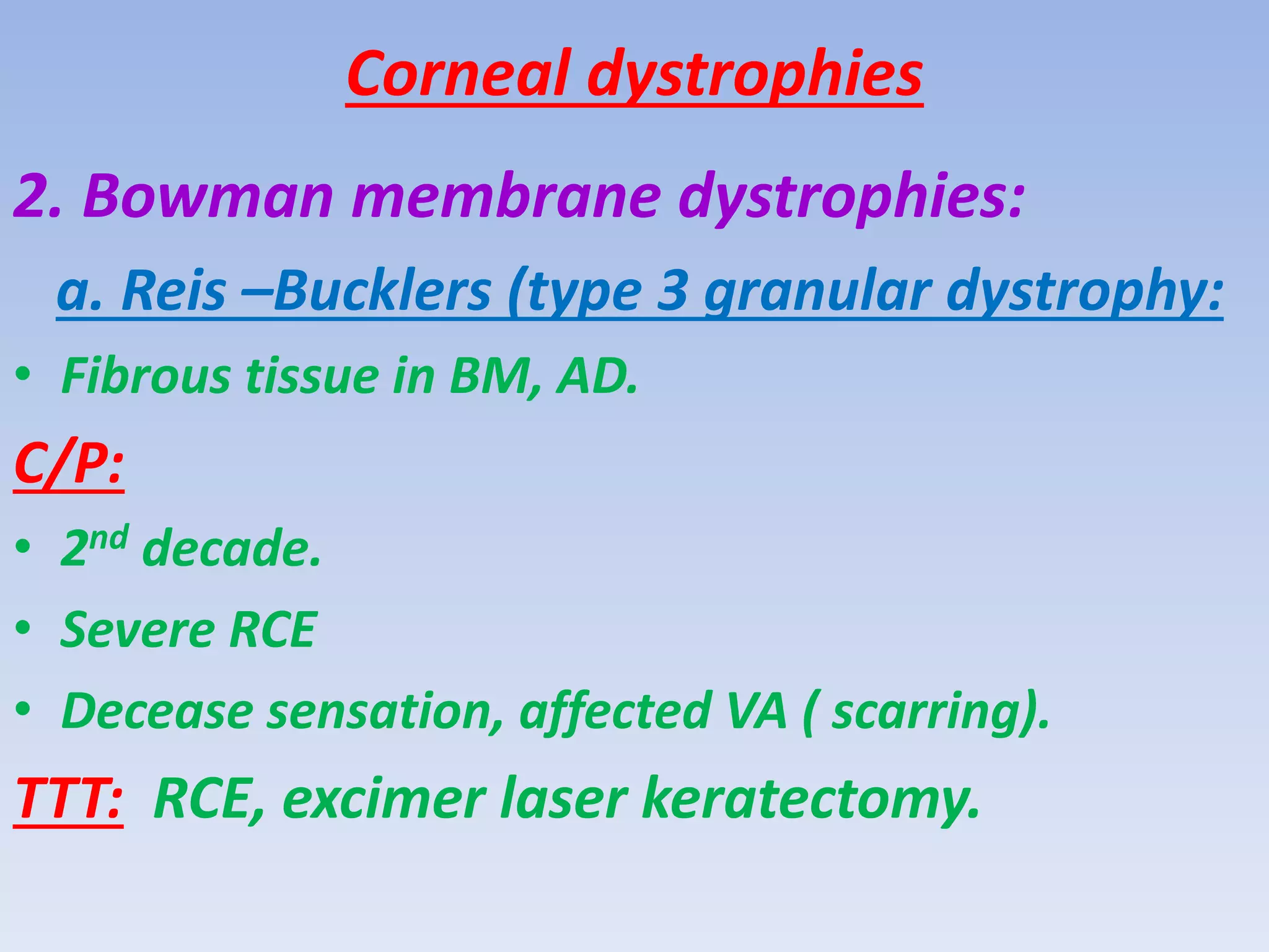 Corneal degeneration dystrophies | PPTX