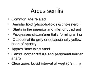 CORNEAL DEGENERATIONS types by Dr supratim.pptx