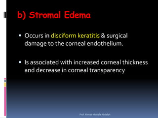 Corneal disorders | PPTX