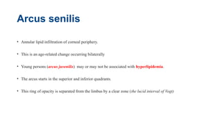 corneal dystrophies. diseases of cornea. | PPTX