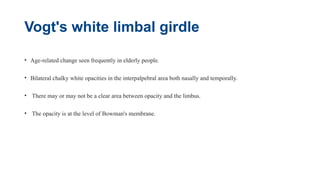 corneal dystrophies. diseases of cornea. | PPT