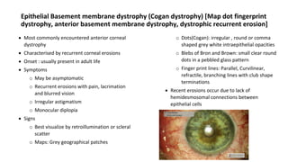 Corneal Dystrophy | PPTX