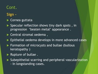 Corneal dystrophy by_dr.adnan | PPTX