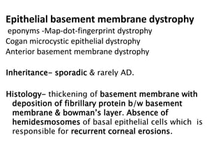 Presentation on CORNEAL DYSTROPHY PPT.pptx