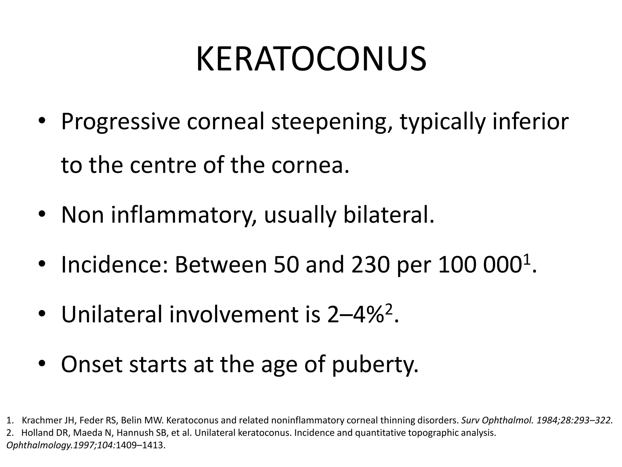 Corneal ectasias | PPTX
