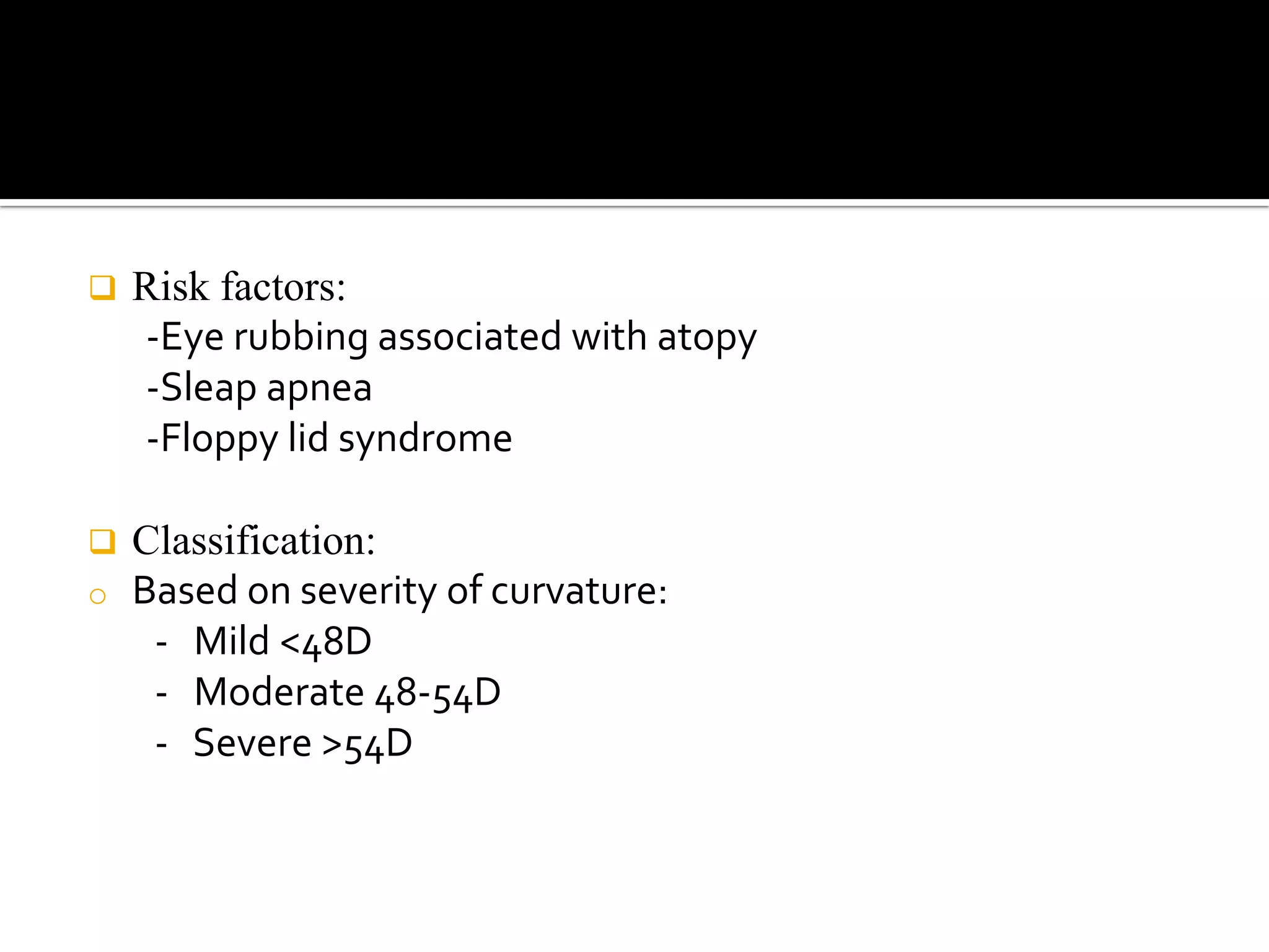 Corneal Ectasias | PPTX