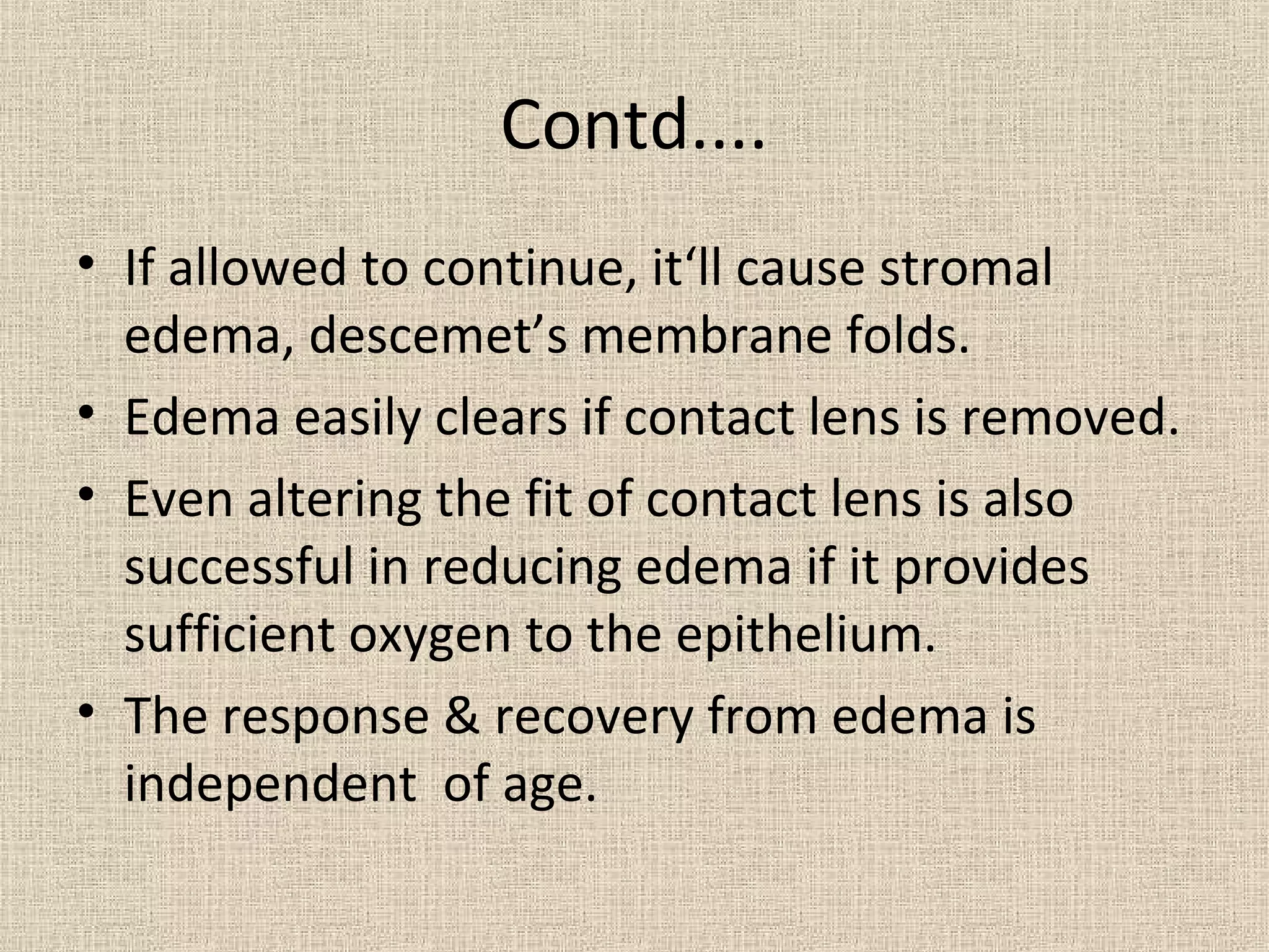 Corneal edema | PPT