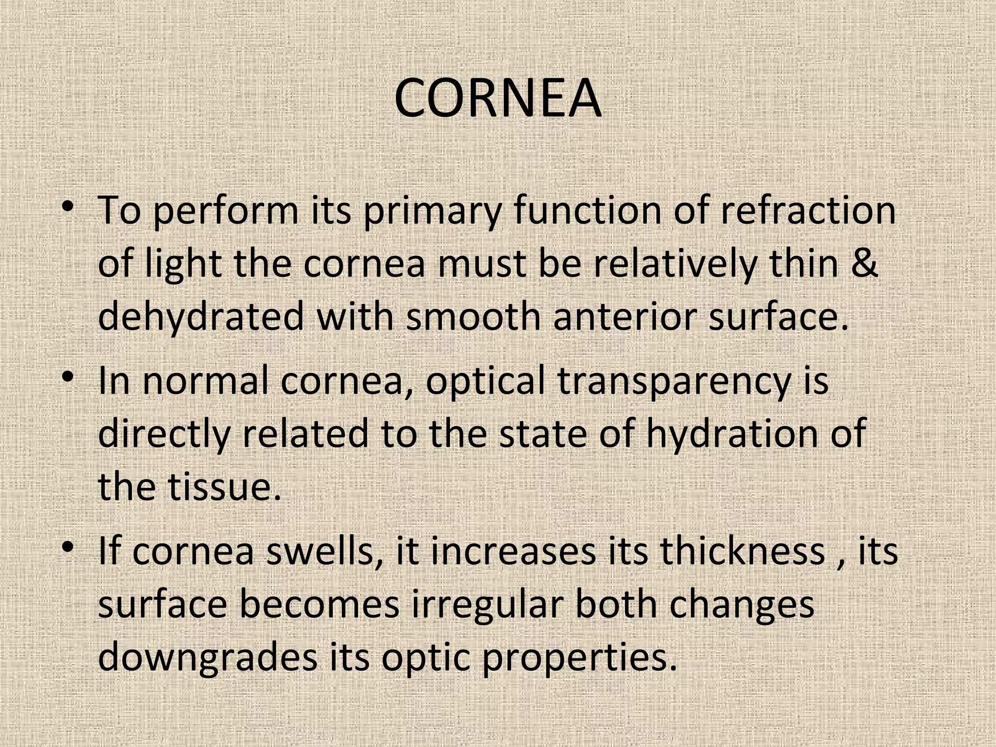 Corneal edema | PPT
