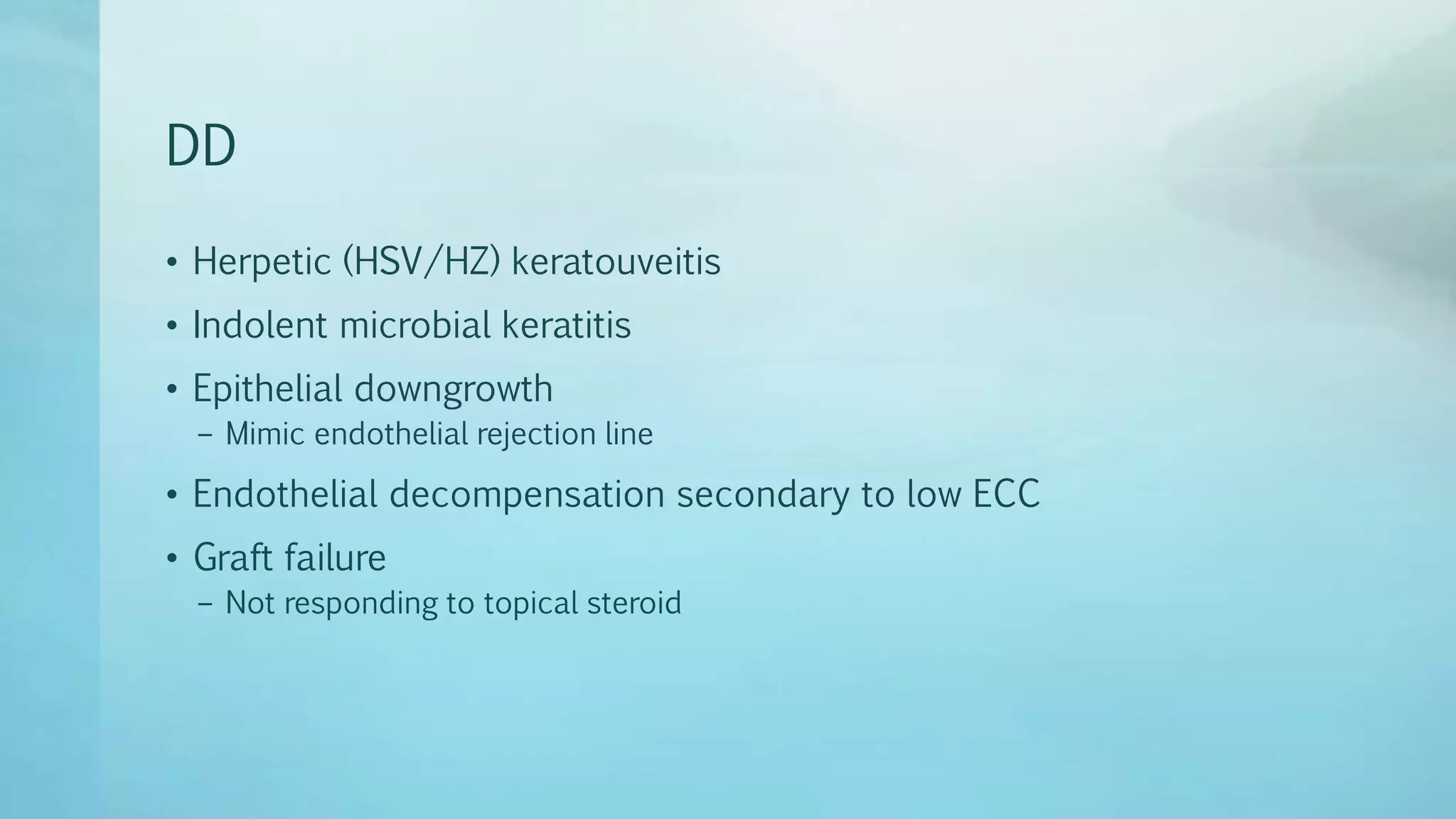 Corneal graft rejection | PPTX