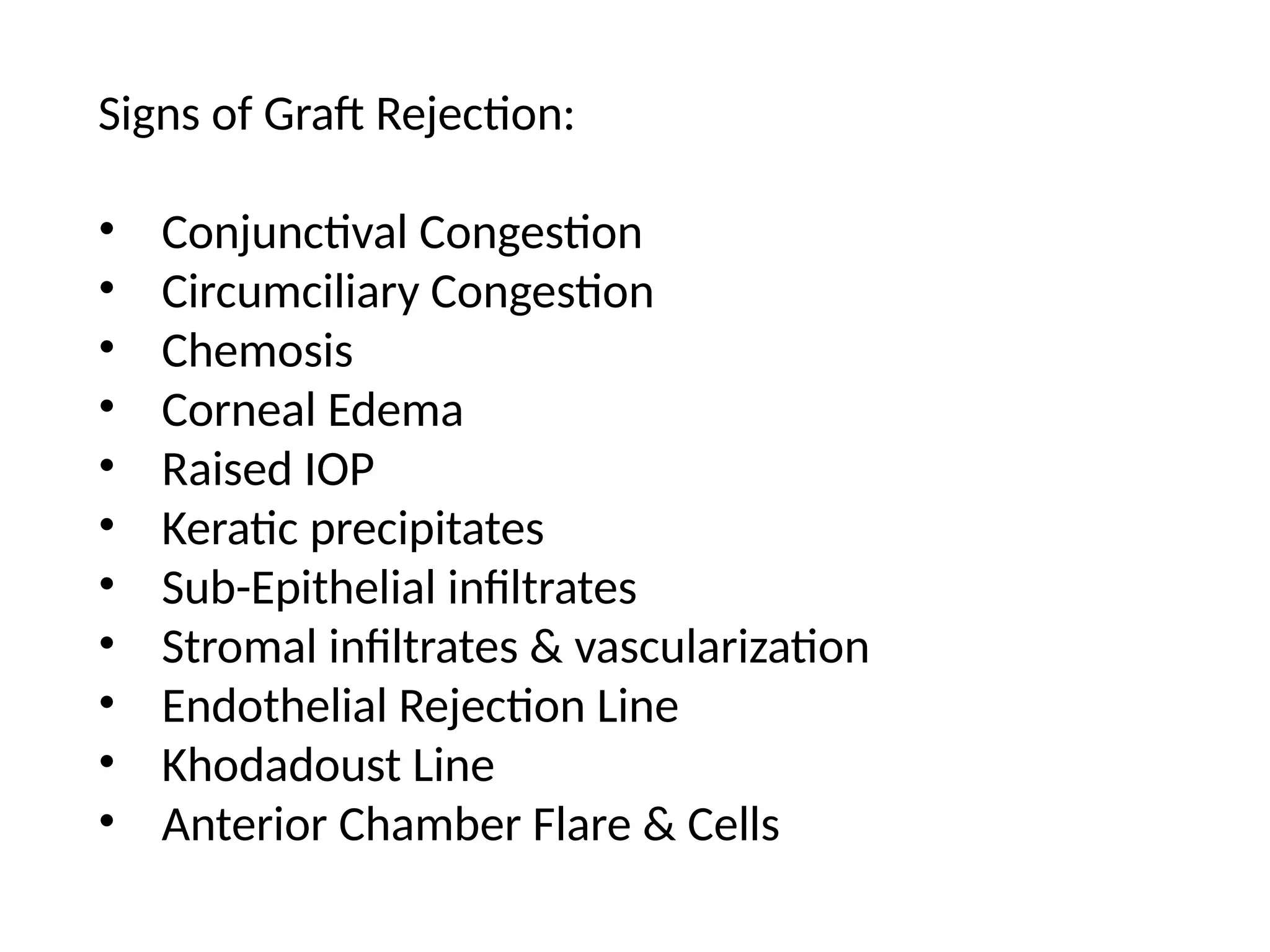 Corneal Graft Rejection., Corneal Graft Rejection | PPTX
