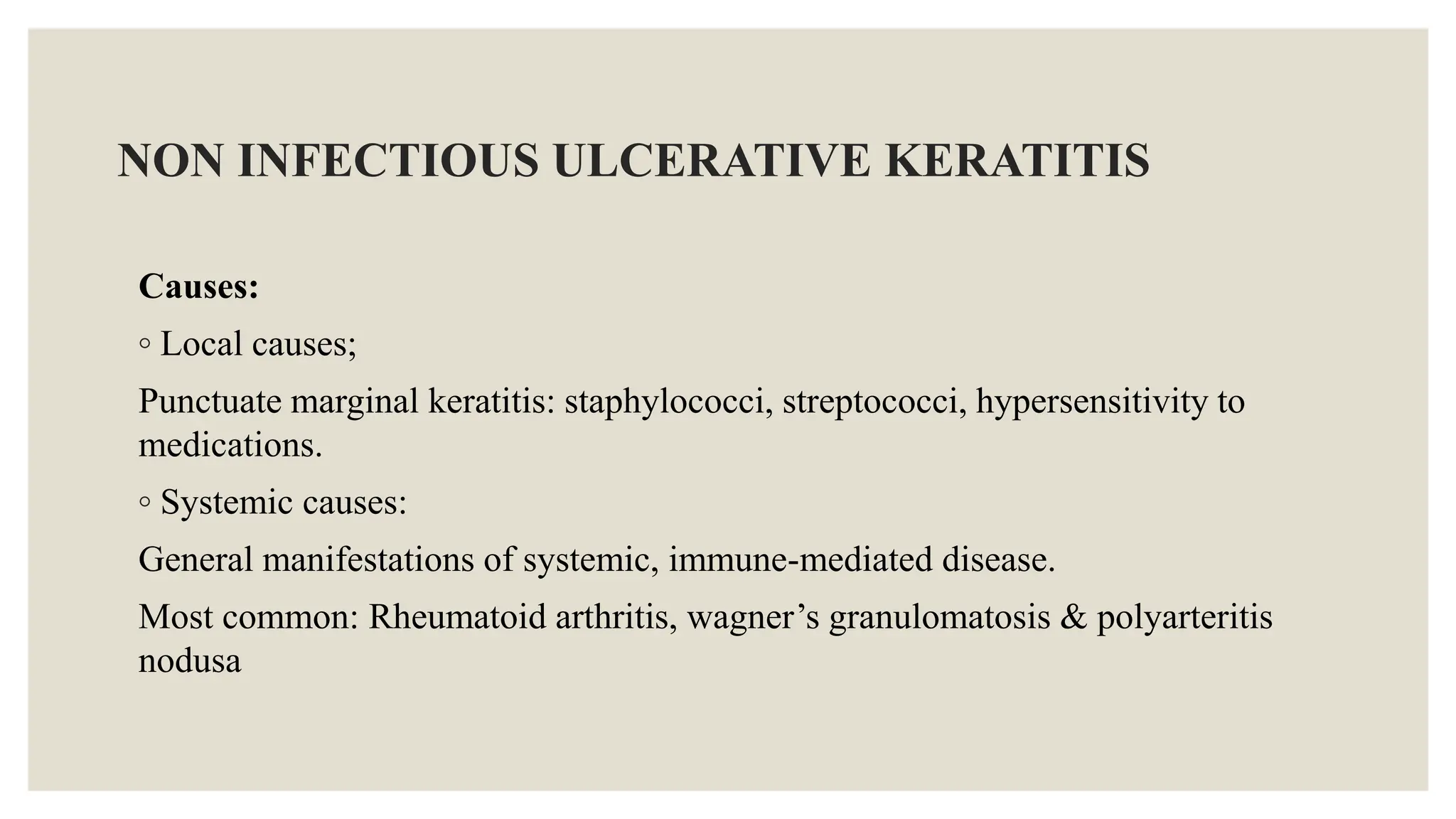 corneal infection.pptx types causes management | PPTX
