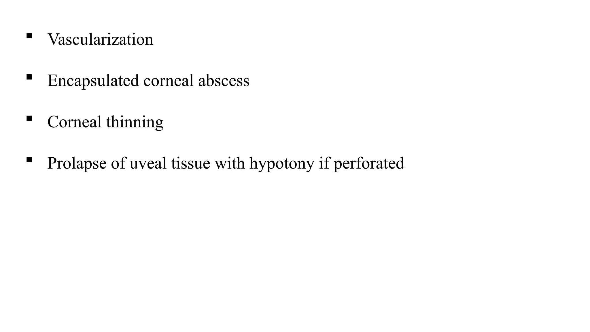 Corneal Keratitis- Infectious Keratitis and Mooren's Ulcer- Clinical Features, Complications and ...