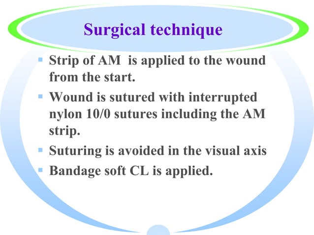Corneal laceration repair tips | PPT | Eye and Vision Conditions ...