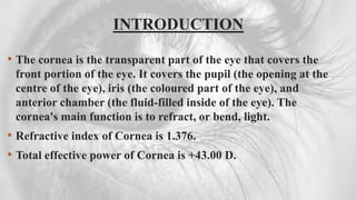 Corneal layers by Nandita Chakraborty | PPT