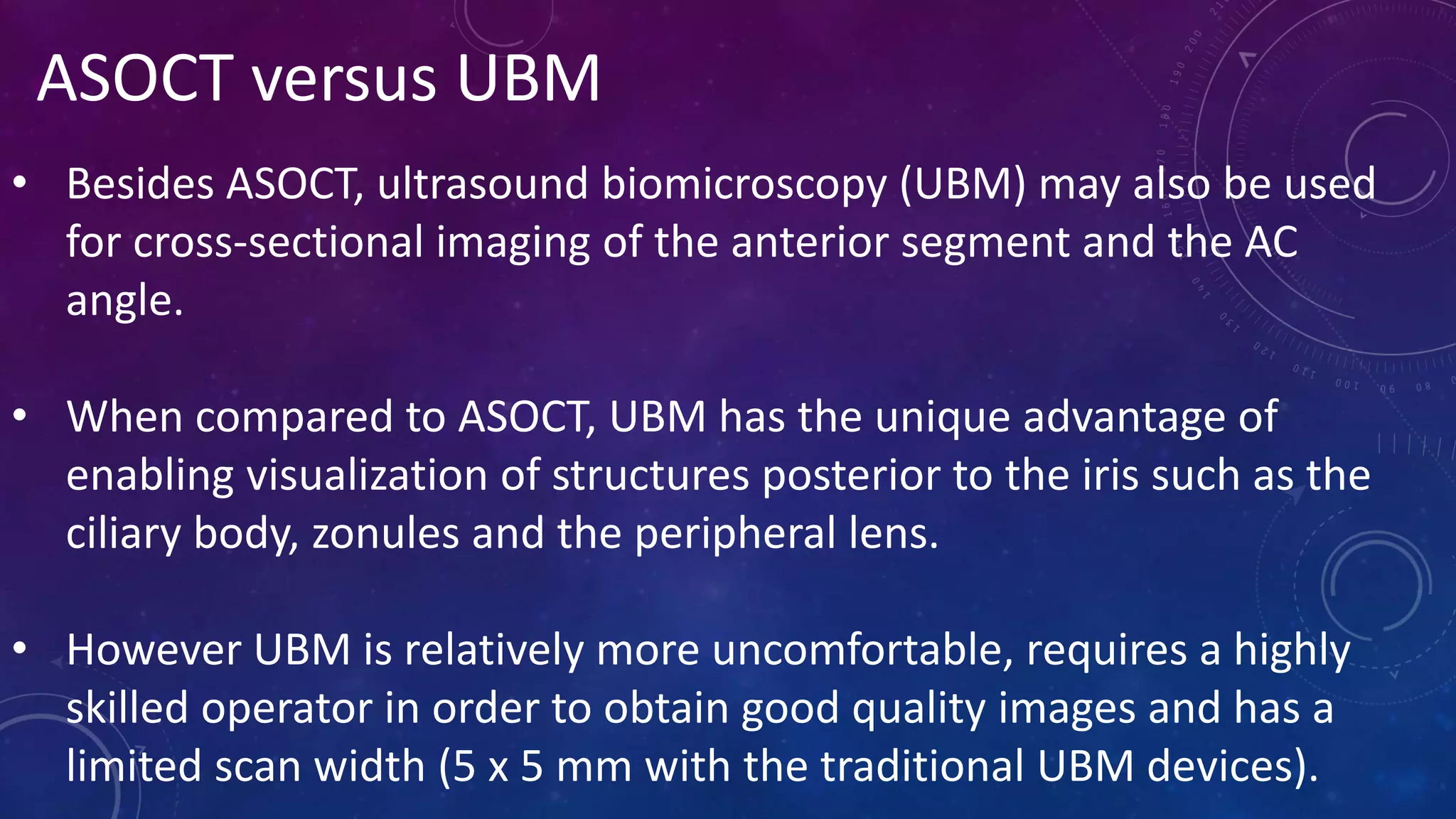 Anterior segment and Corneal OCT review | PPSX
