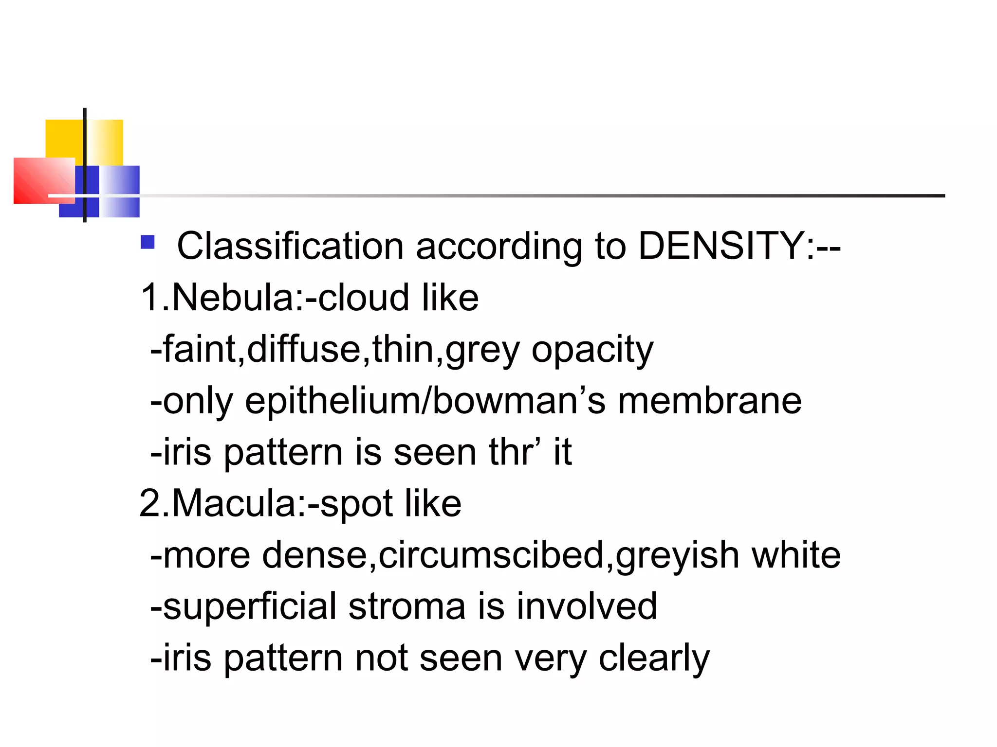 Corneal opacity | PPT