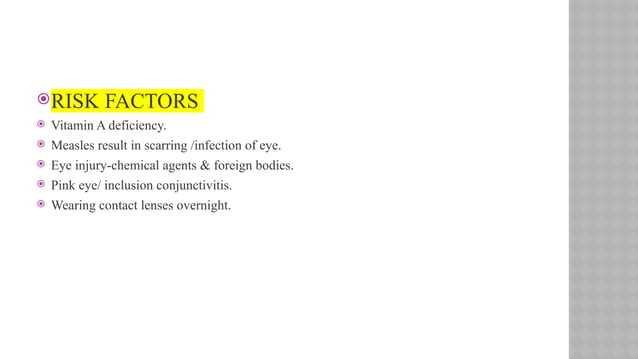 CORNEAL OPACITY.pptx,corneal opacity, types/grades. clinical features ...