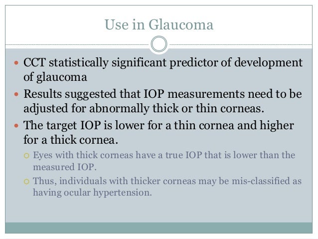 Corneal pachymetry by ben okeeffe