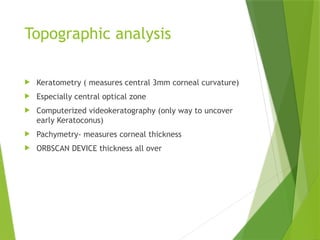 corneal refractive surgeries presenters | PPTX