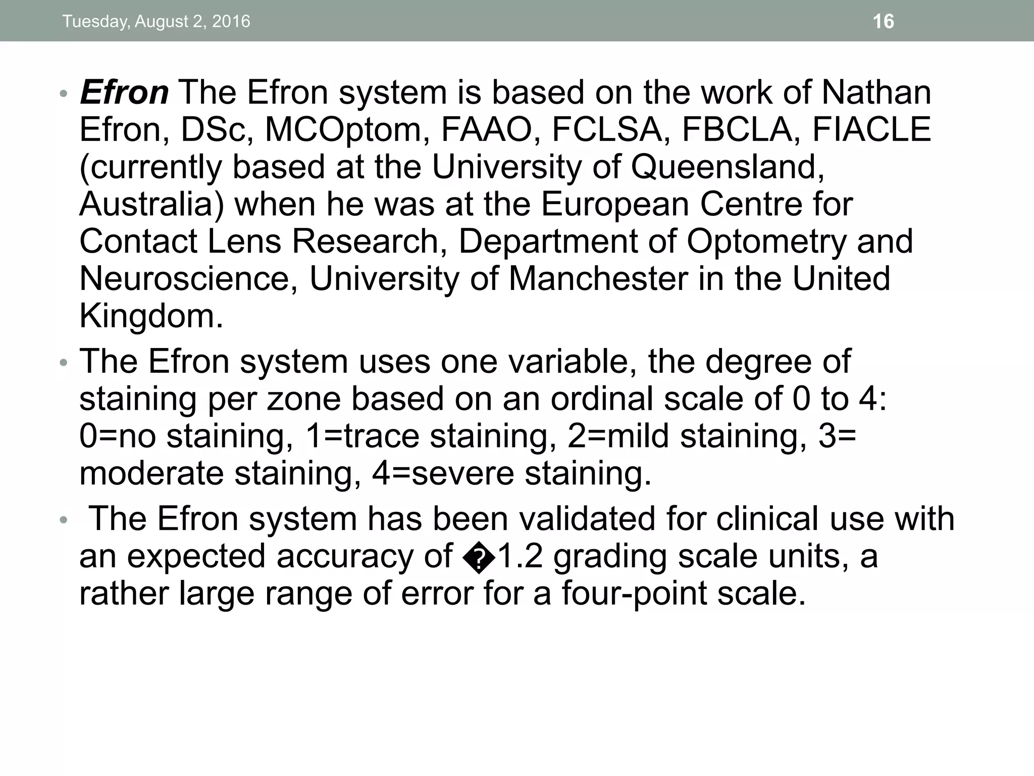 Corneal staining procedure | PPTX