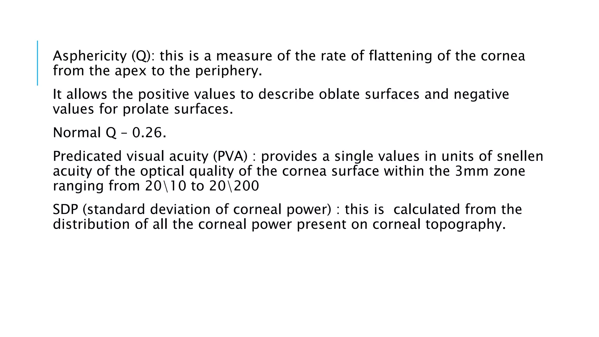 Corneal topography | PPTX