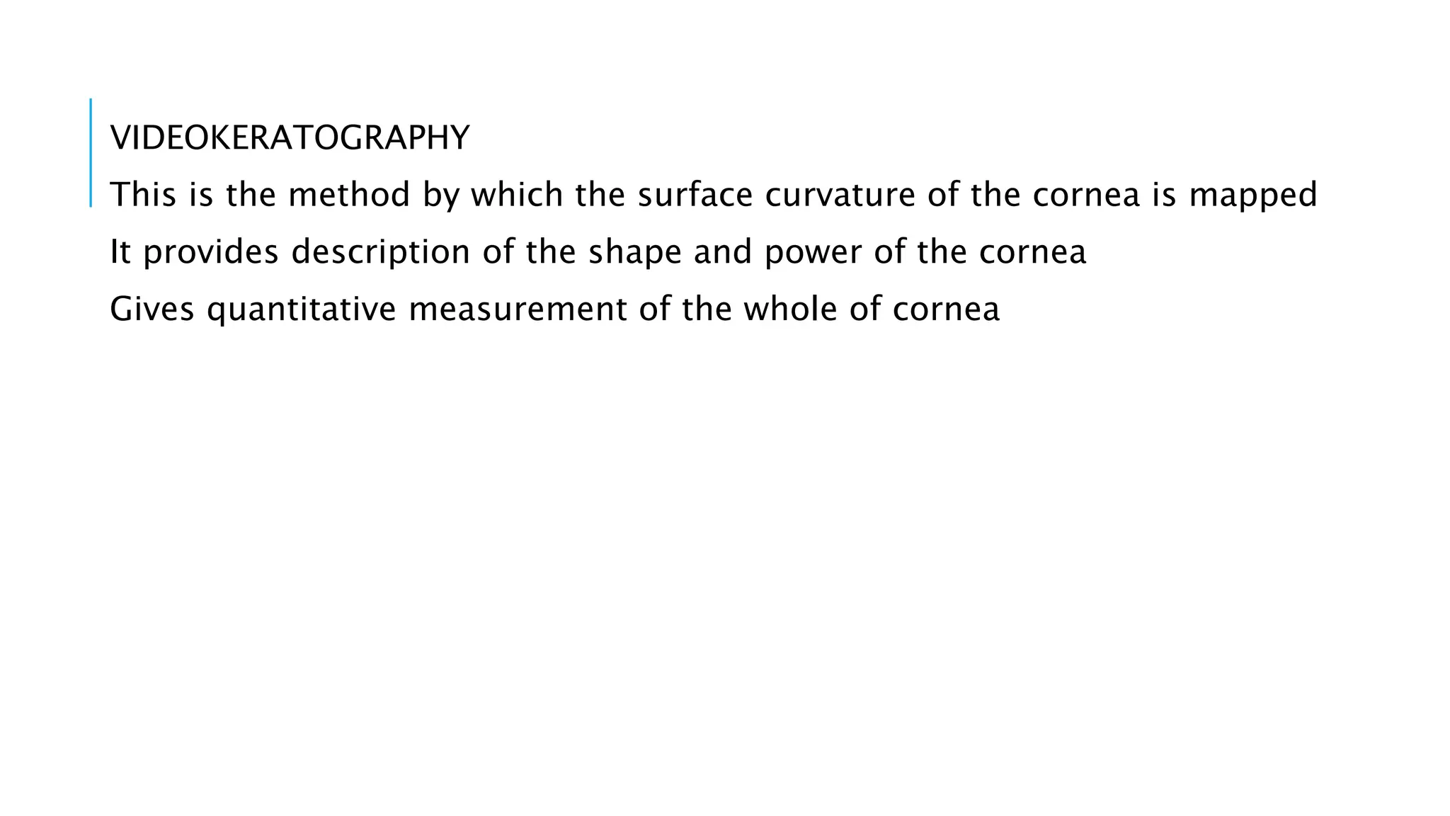 Corneal topography | PPTX