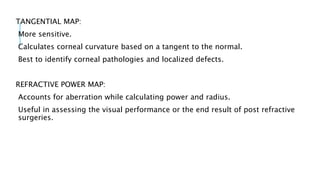 Corneal topography | PPTX