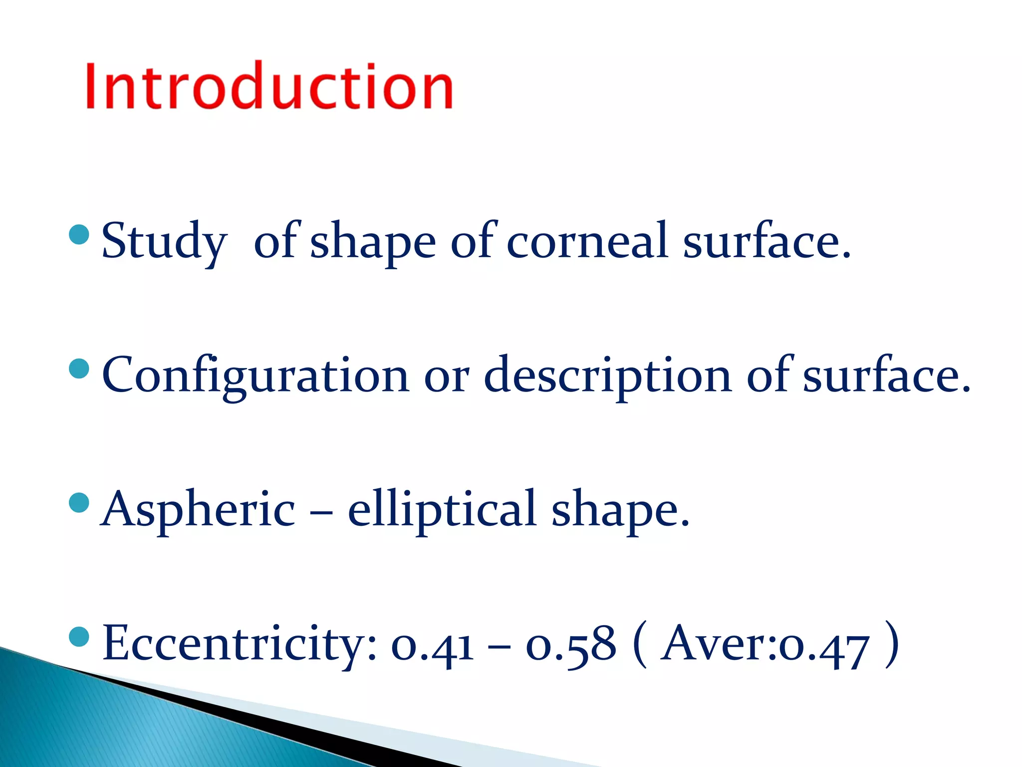 Corneal Topography | PPT