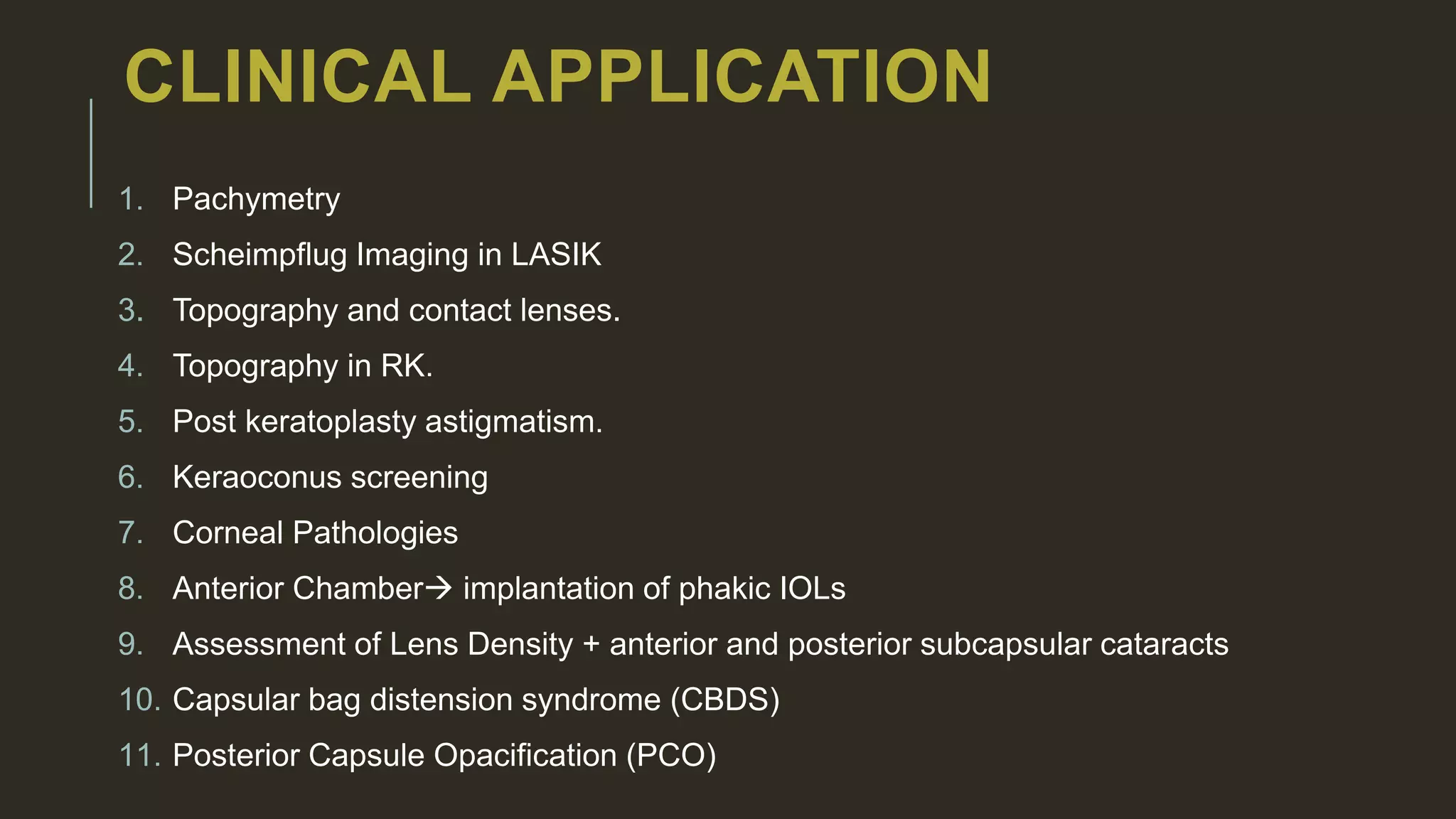 Pentacam and Corneal topography | PPTX