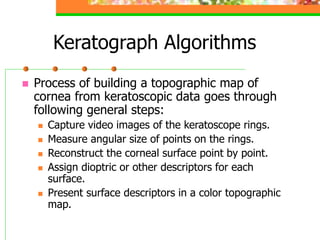 Corneal topography...ppt