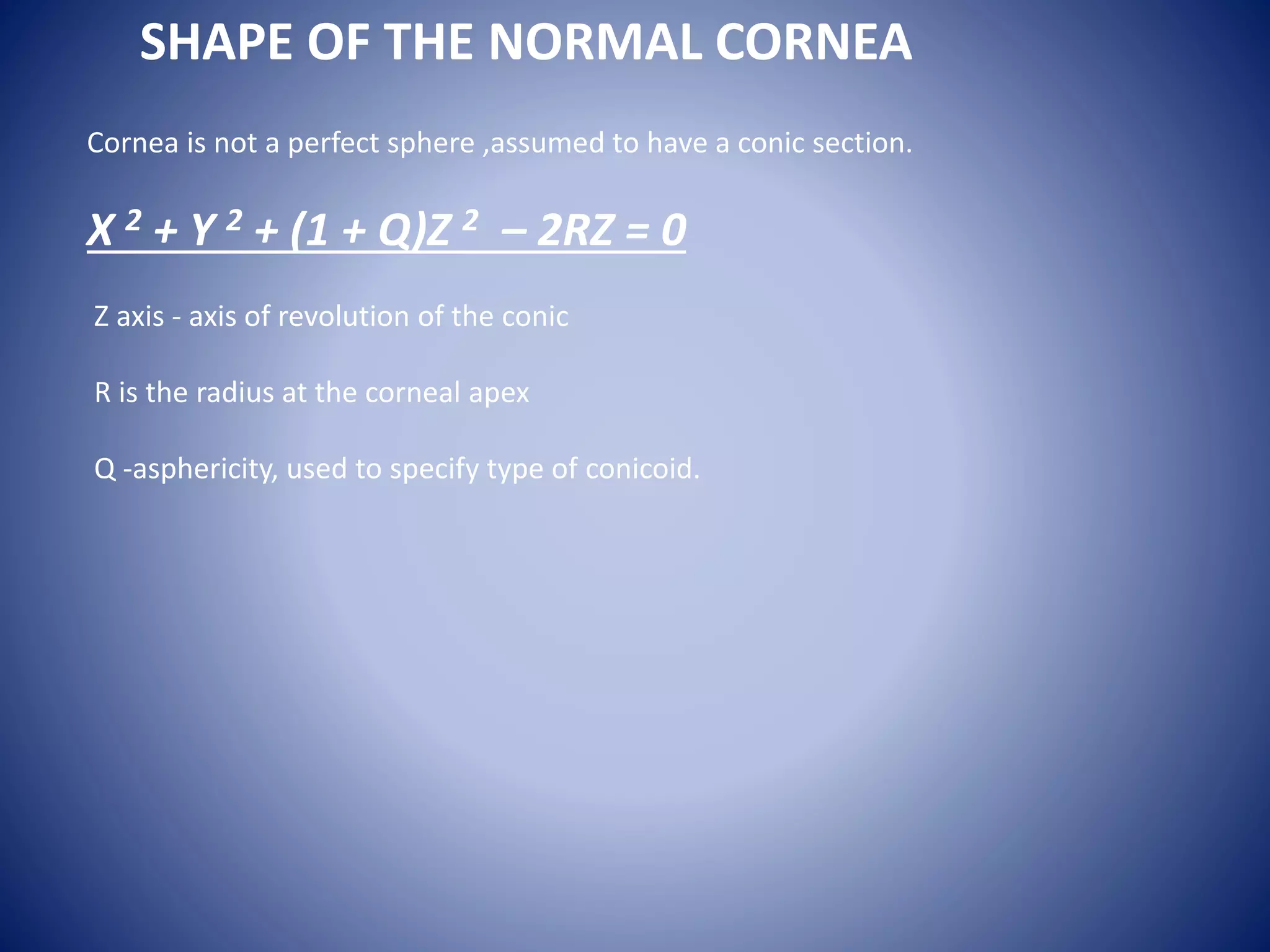 Corneal topography final | PPTX