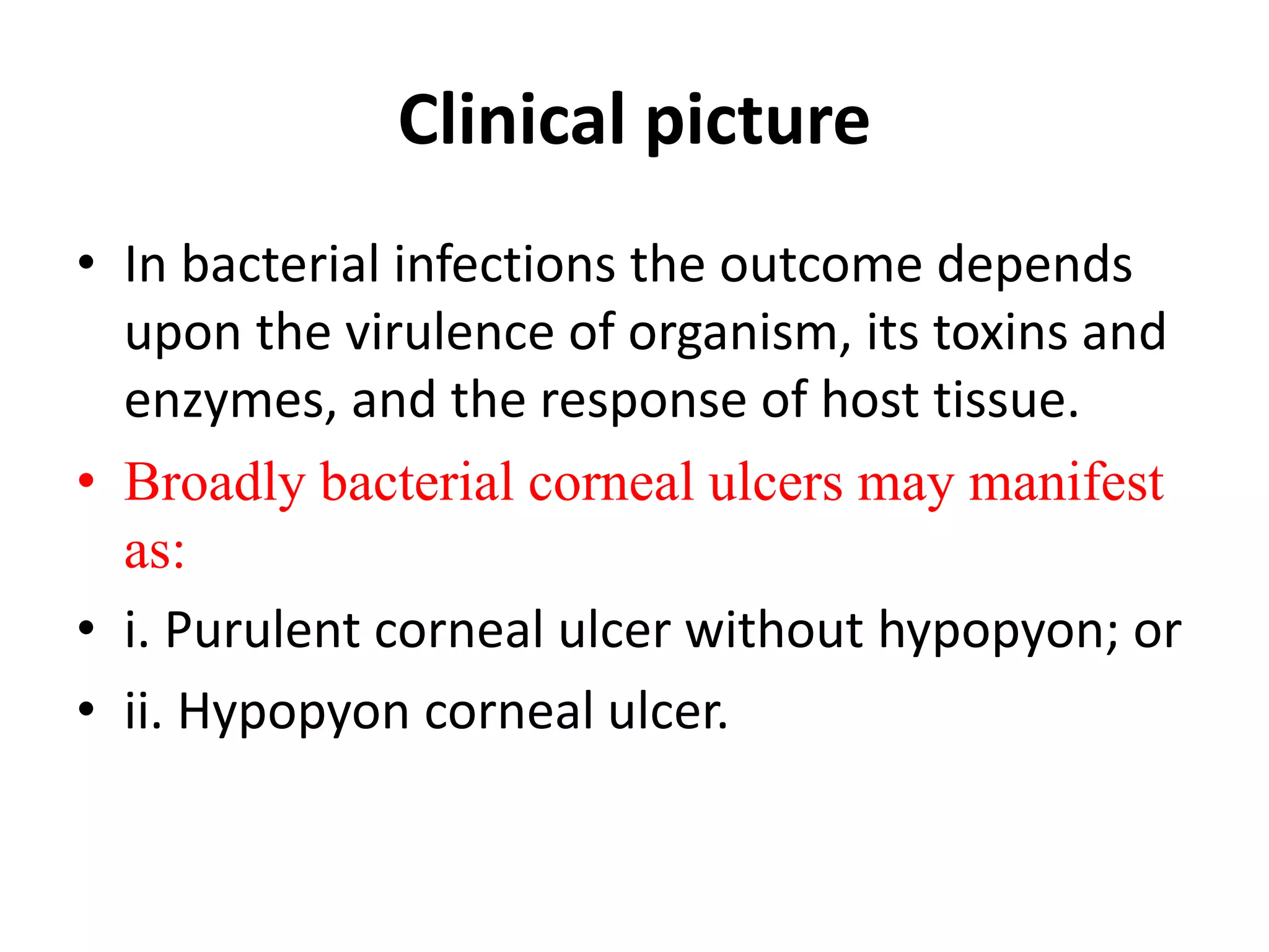 Corneal ulcer | PPTX