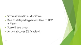 Corneal Ulcer.pptx | Eye and Vision Conditions | Diseases and Conditions