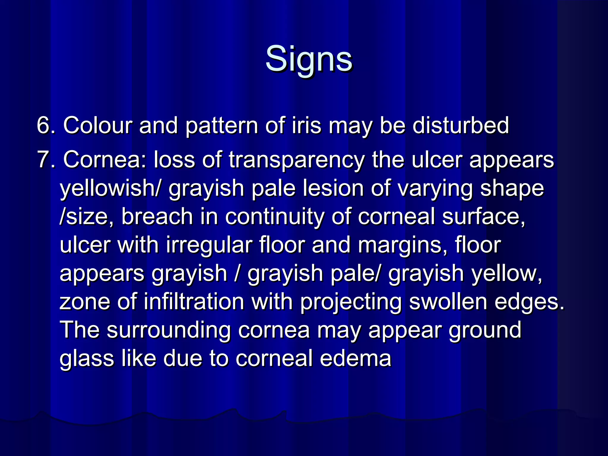 treatment of non healing corneal ulcer | PPT