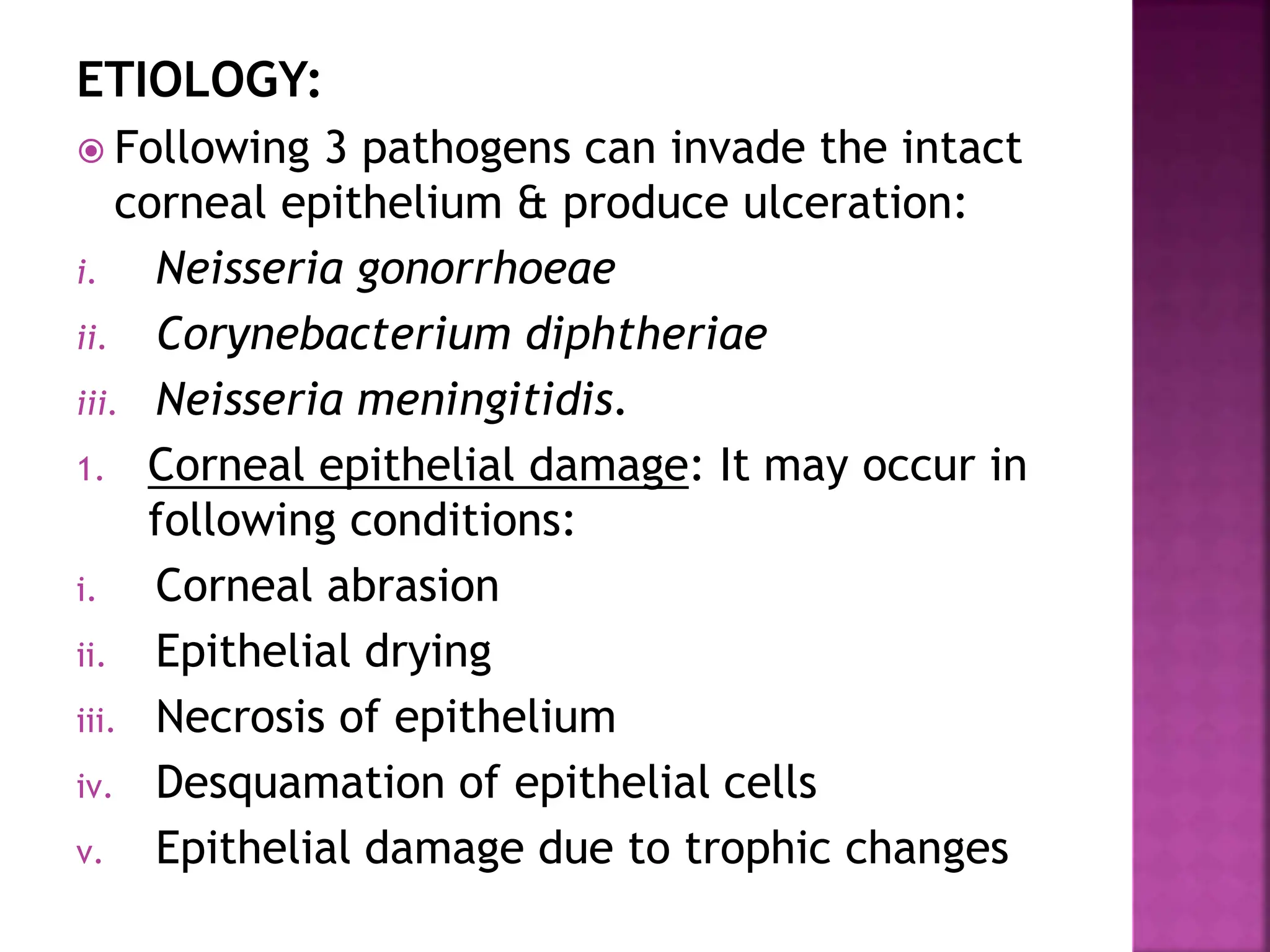 cornealulcers diagnosis treatment and other factors | PDF