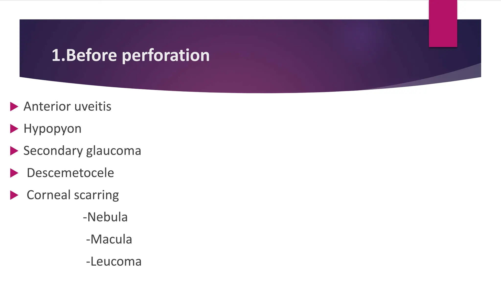 CORNEAL ULCER types and clinical presentation Ameena C (1).pptx